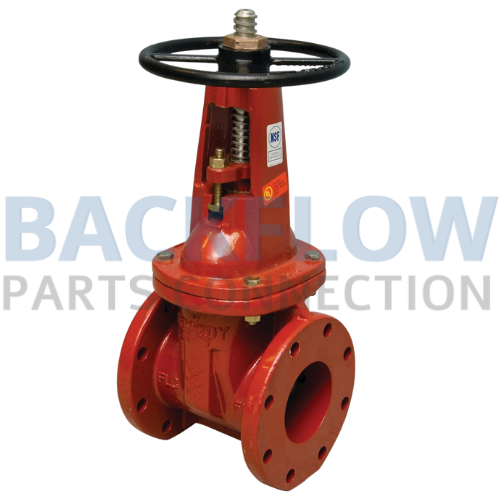 4" Flanged Gate Valve | Backflow Parts Connection